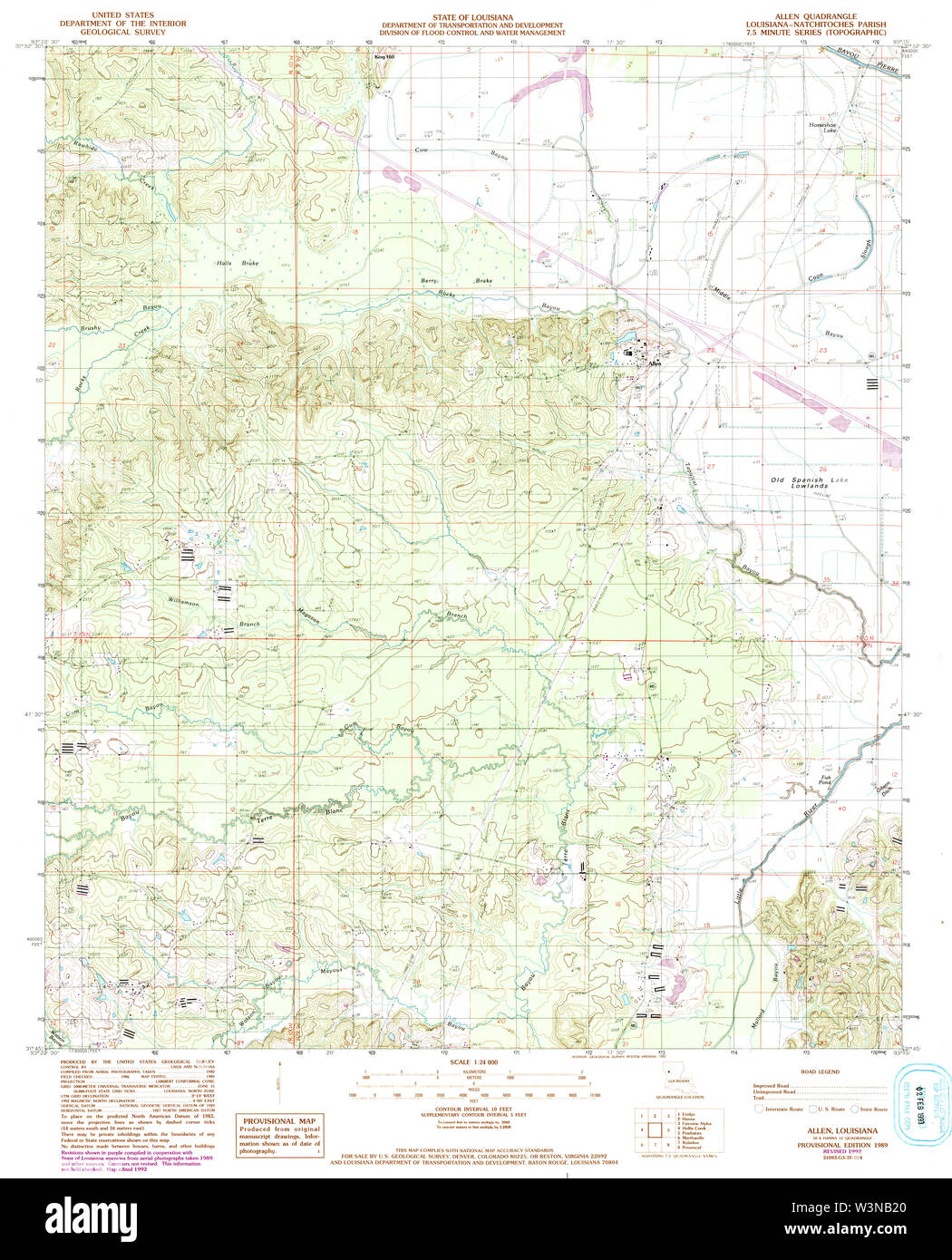 Map of allen Cut Out Stock Images & Pictures - Alamy