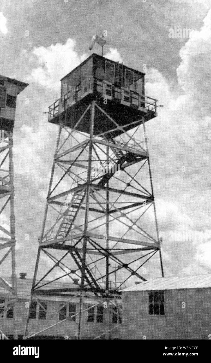 Cochran Army Airfield - Control Tower Stock Photo - Alamy