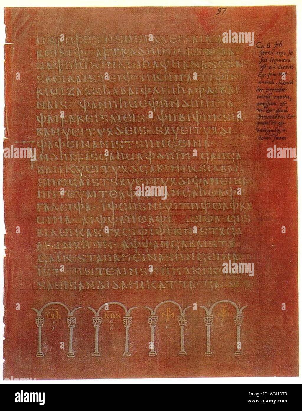 Codex argenteus hi-res stock photography and images - Alamy