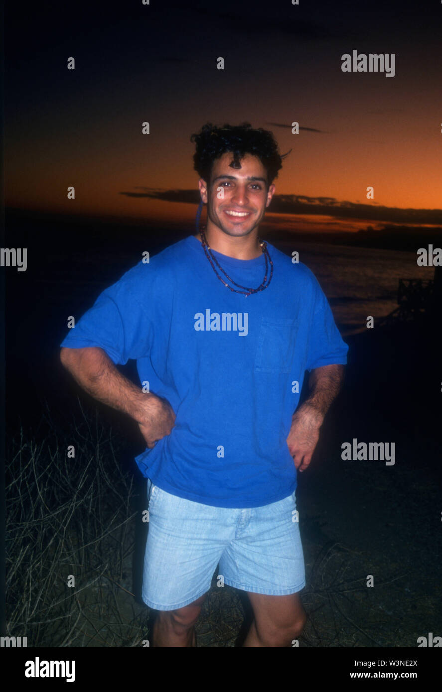 Malibu, California, USA 27th September 1994 (Exclusive) Acrobat/artist ...