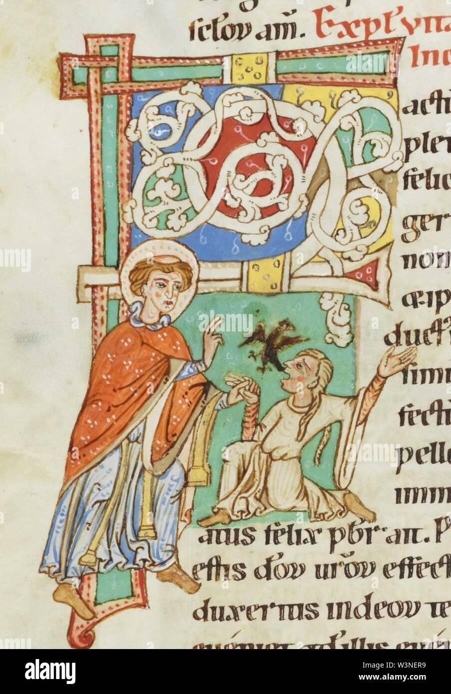 Codex Bodmer 127 146v Detail Stock Photo - Alamy