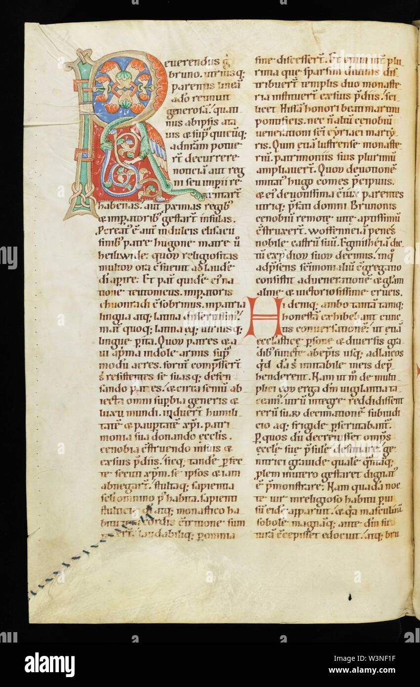 Codex Bodmer 127 191v Stock Photo - Alamy