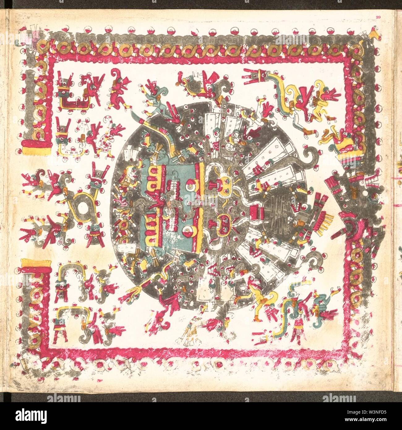 Codex borgia page hi-res stock photography and images - Alamy