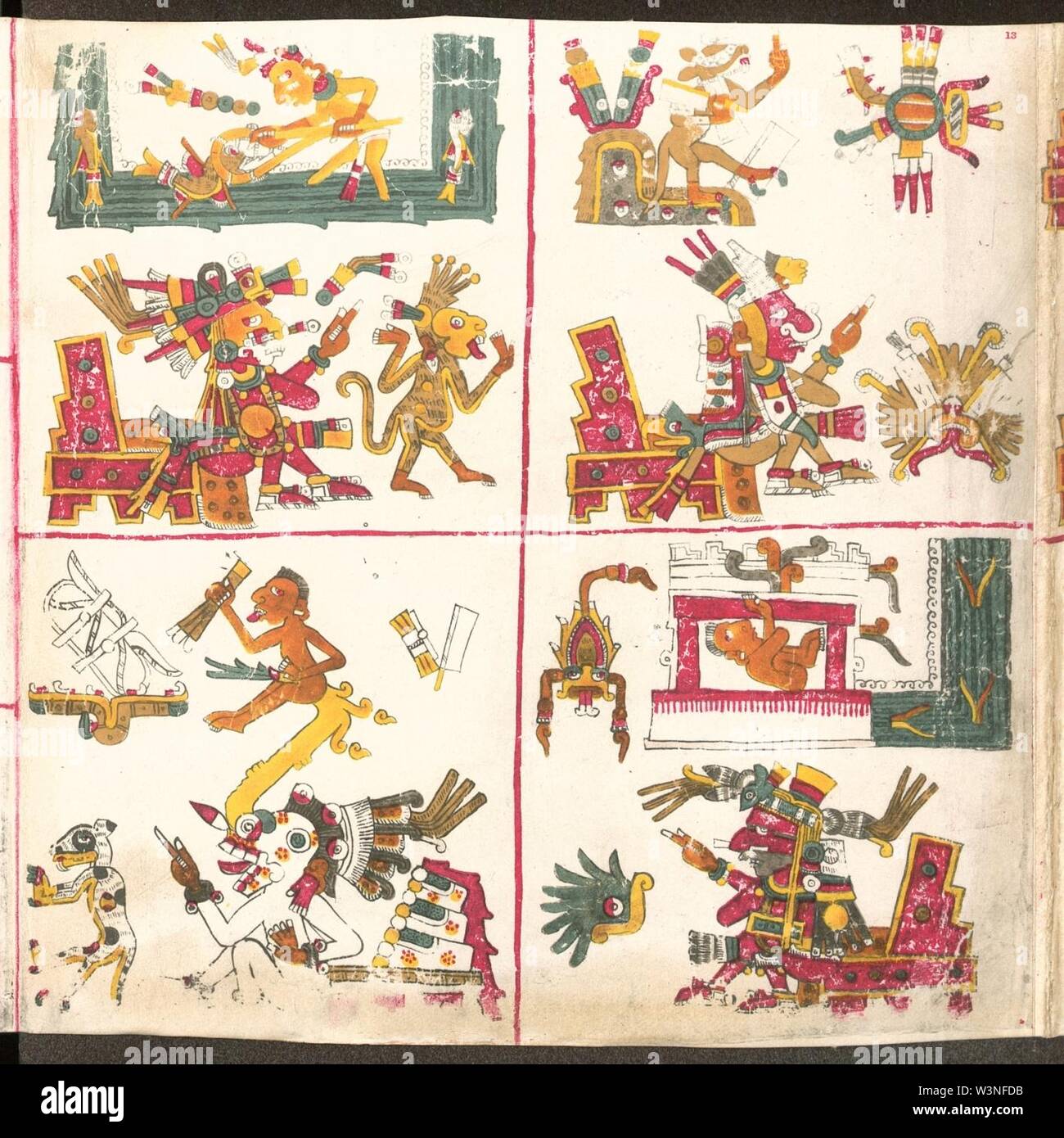 Borgia codex hi-res stock photography and images - Alamy