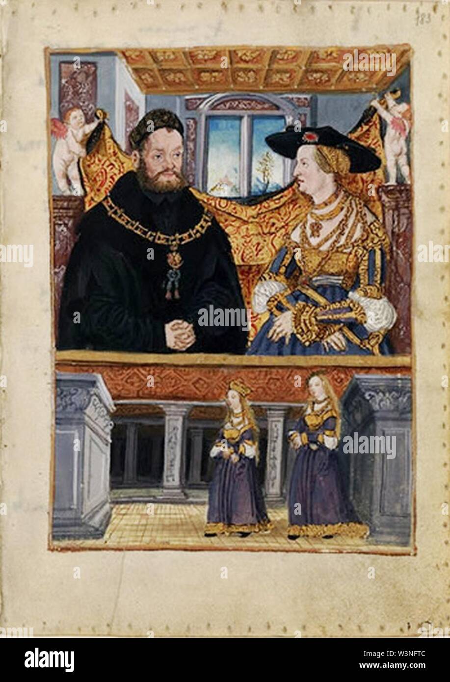 Codex Durlach 2 Portrait Stock Photo - Alamy