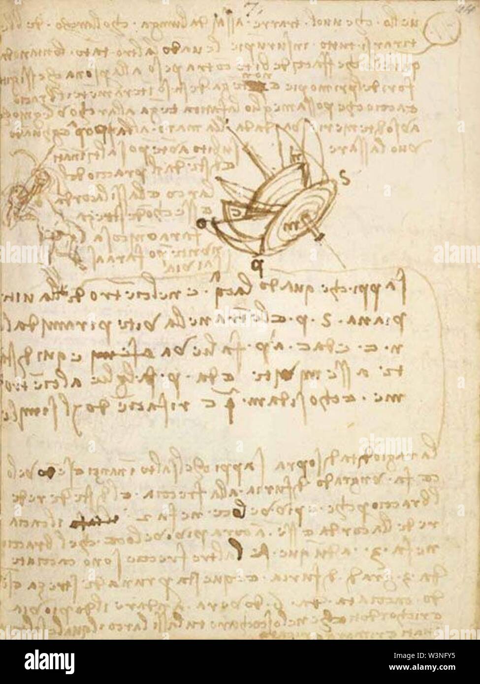Codex Forster Book I Fol 44r Stock Photo - Alamy