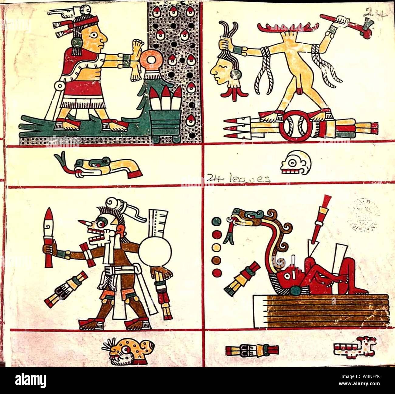 Codex Laud (folio 24 Stock Photo - Alamy