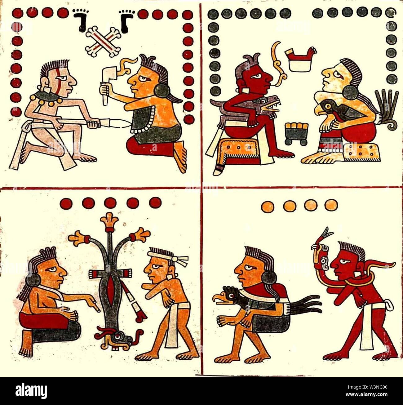 Codex Laud (folio 34 Stock Photo - Alamy