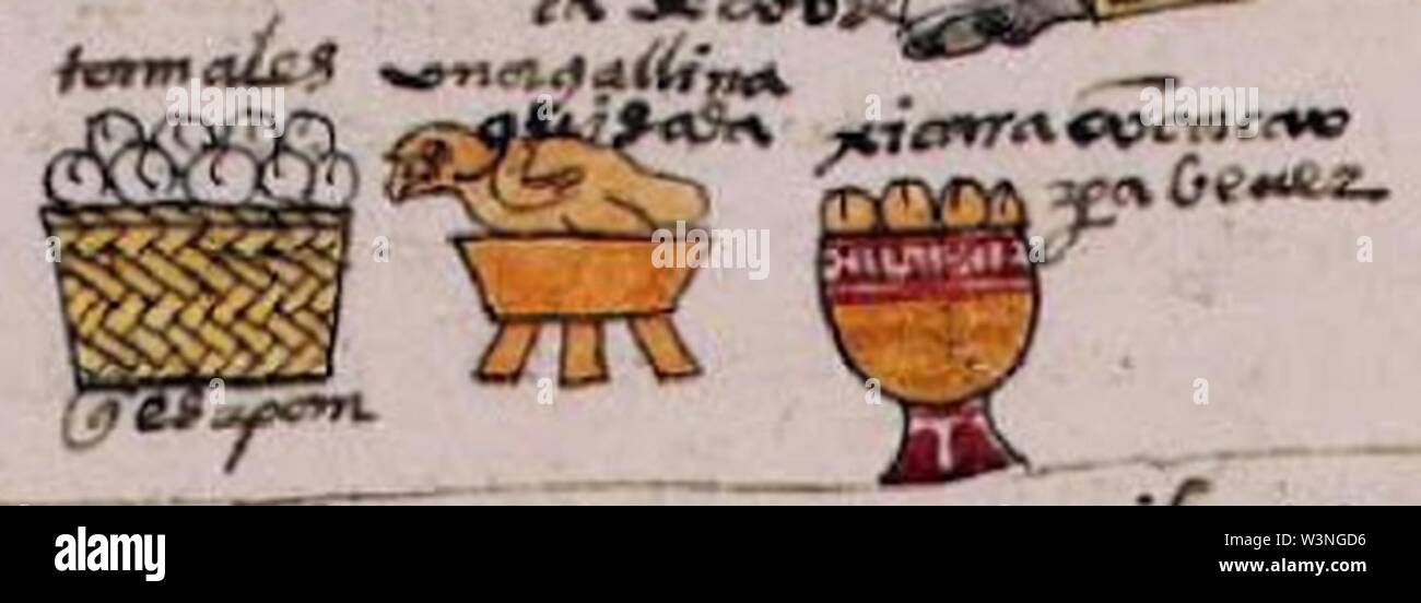 Aztec art codex hi-res stock photography and images - Alamy