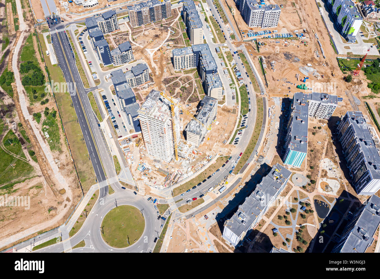 Skyscraper construction plan hi-res stock photography and images - Alamy