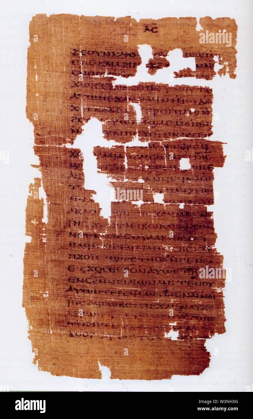 Codex Tchacos p36 Stock Photo - Alamy