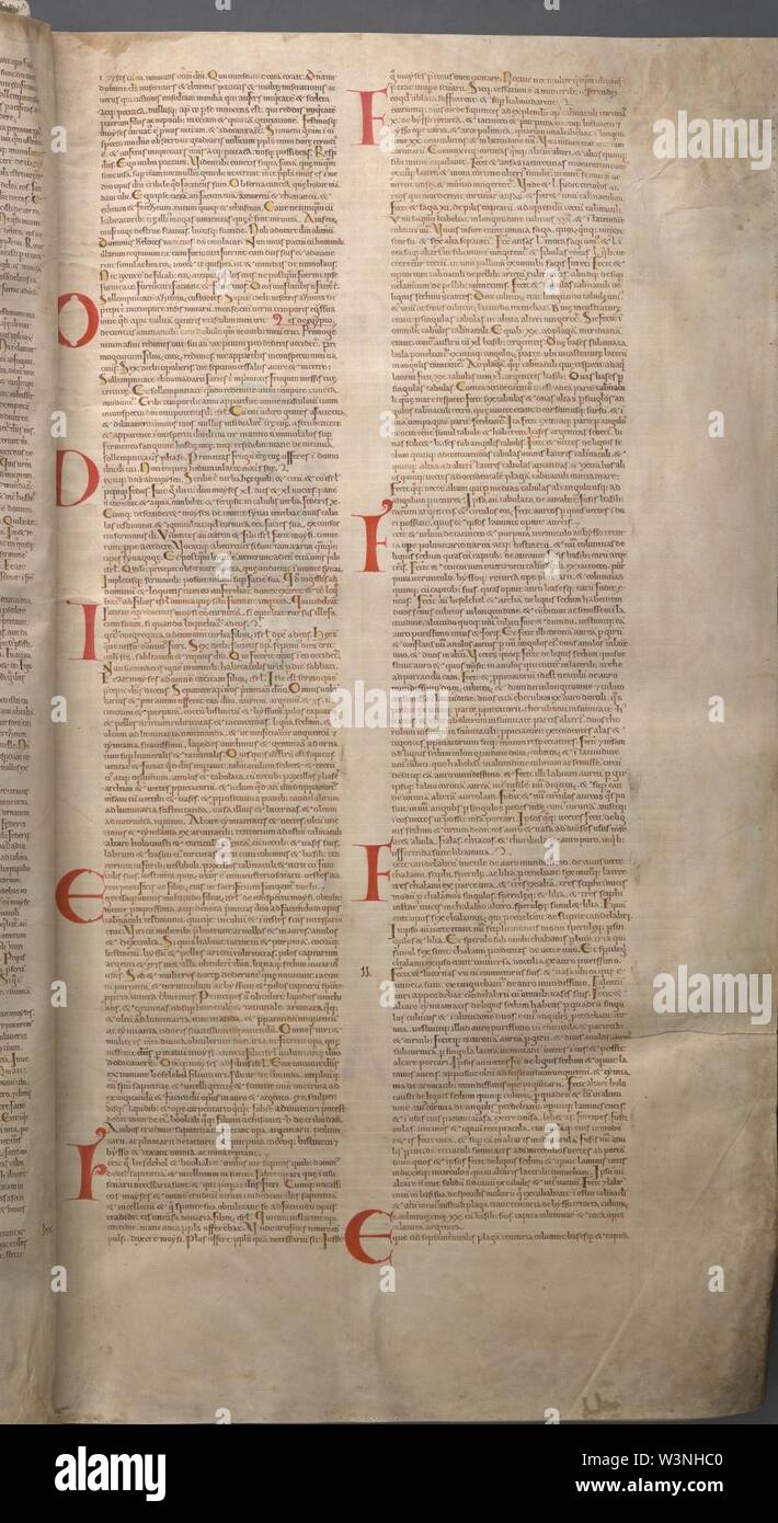 CodexGigas 019 Exodus Stock Photo - Alamy