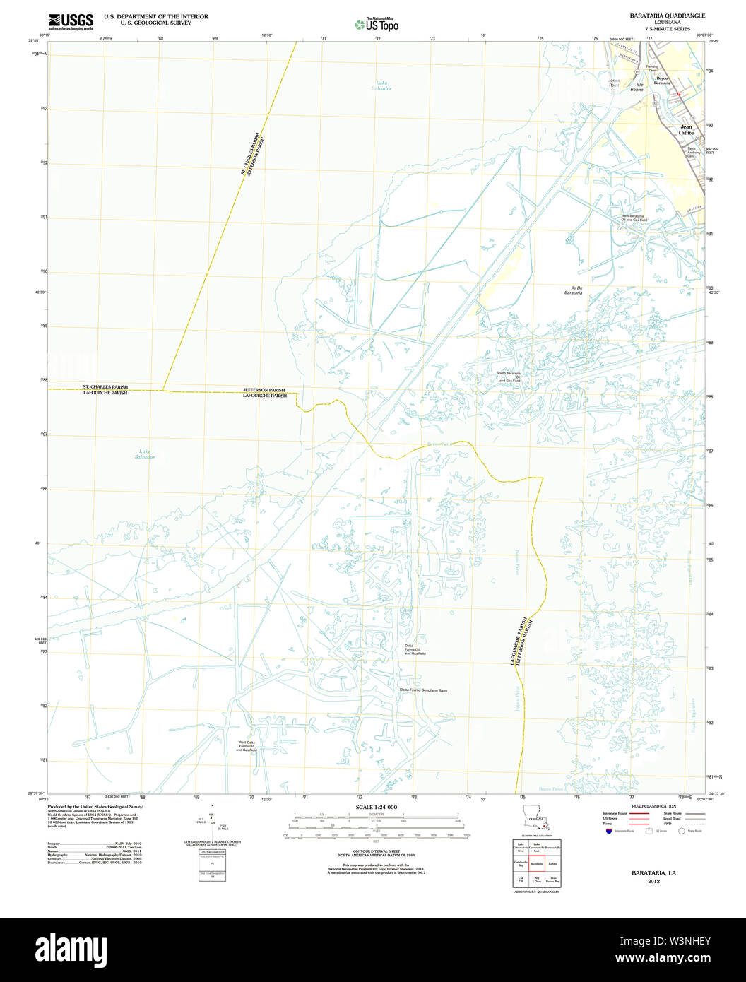 Barataria restoration hi-res stock photography and images - Alamy