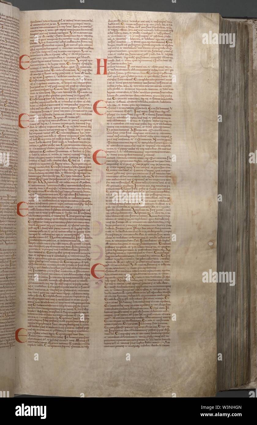 CodexGigas 089 Ezekiel Stock Photo - Alamy