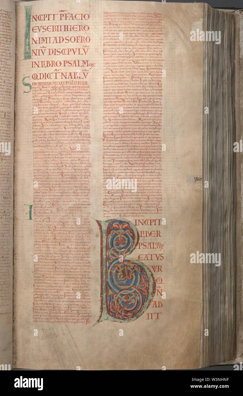 CodexGigas 159 Psalms Stock Photo - Alamy