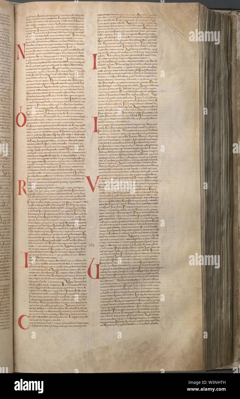 CodexGigas 203 I-IIChronicles Stock Photo - Alamy