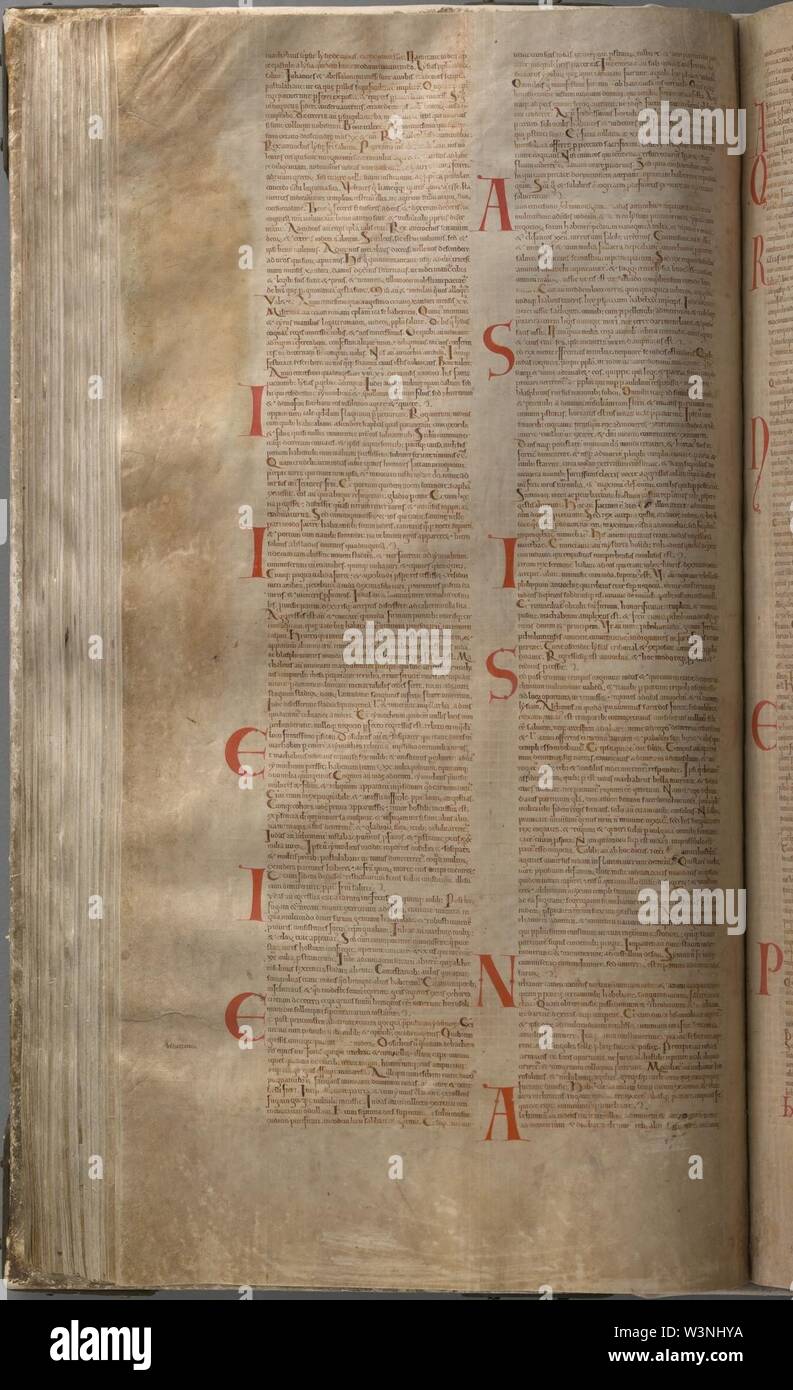 CodexGigas 232 I-IIMaccabees Stock Photo - Alamy