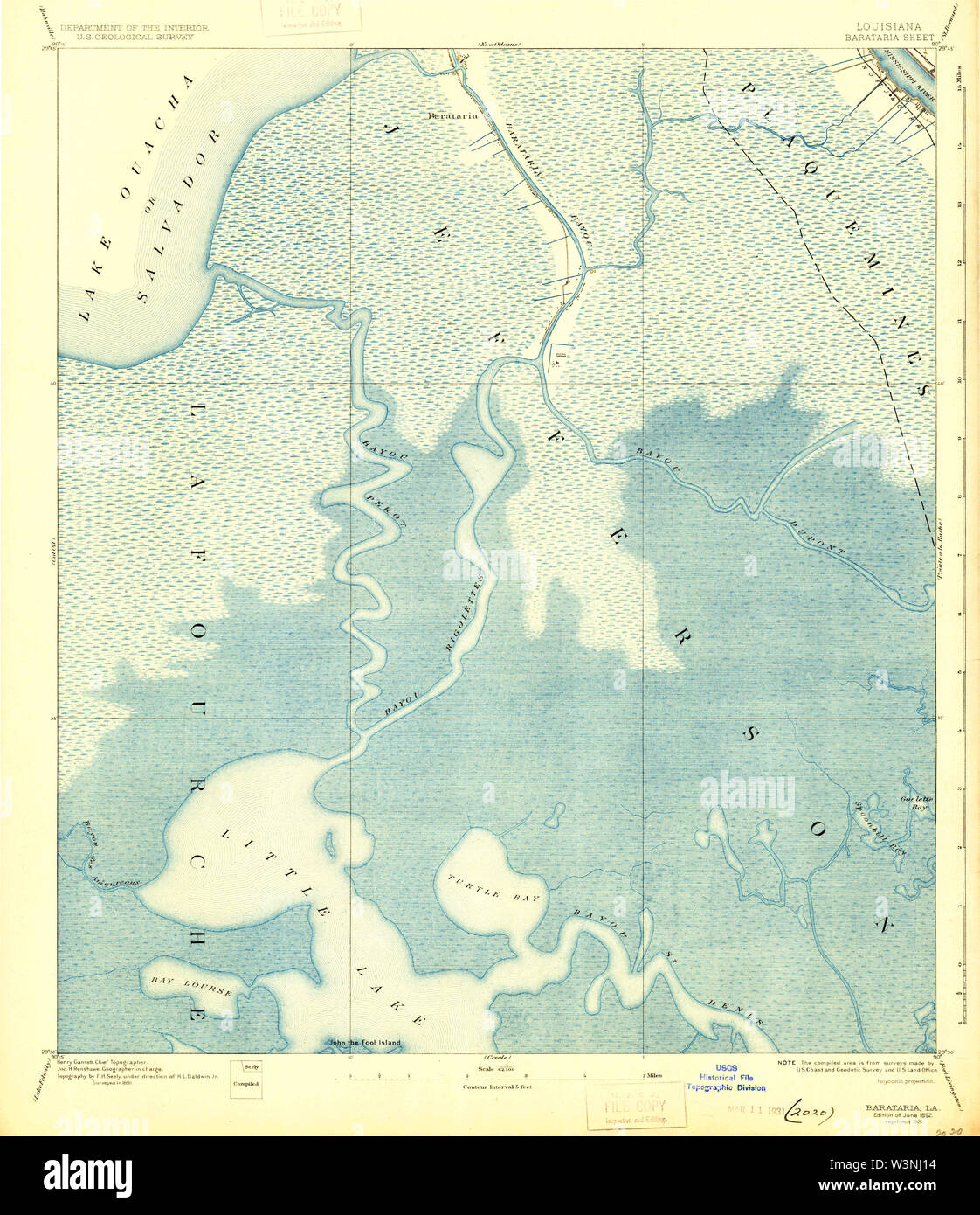 Barataria restoration hi-res stock photography and images - Alamy