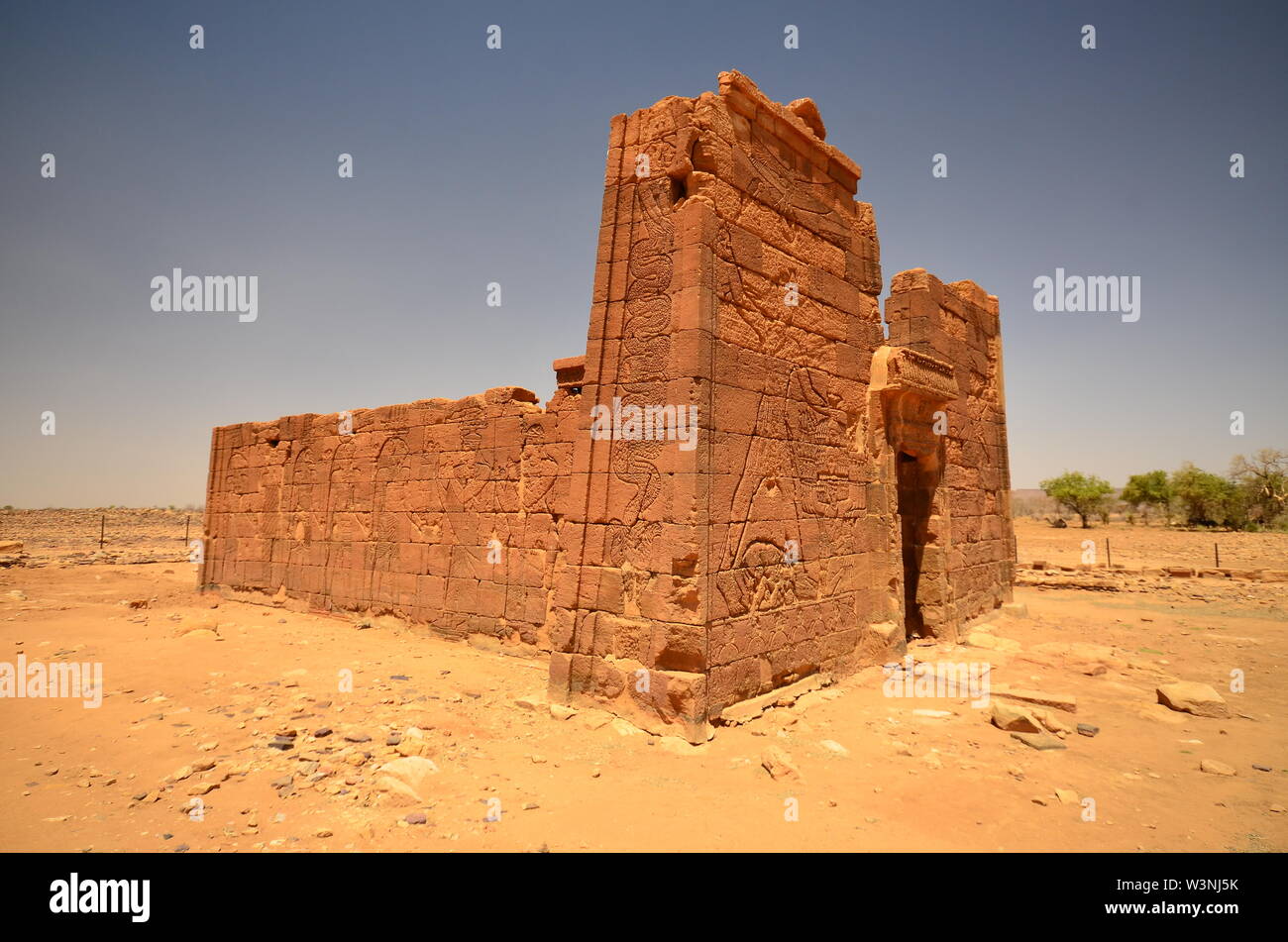 Nubian Temple in Sudan Stock Photo - Alamy