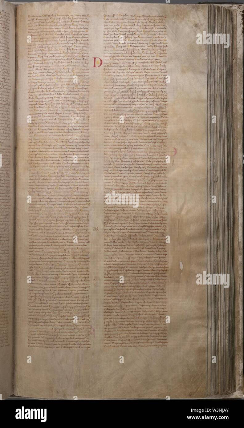 CodexGigas 433 Isidorus Stock Photo - Alamy