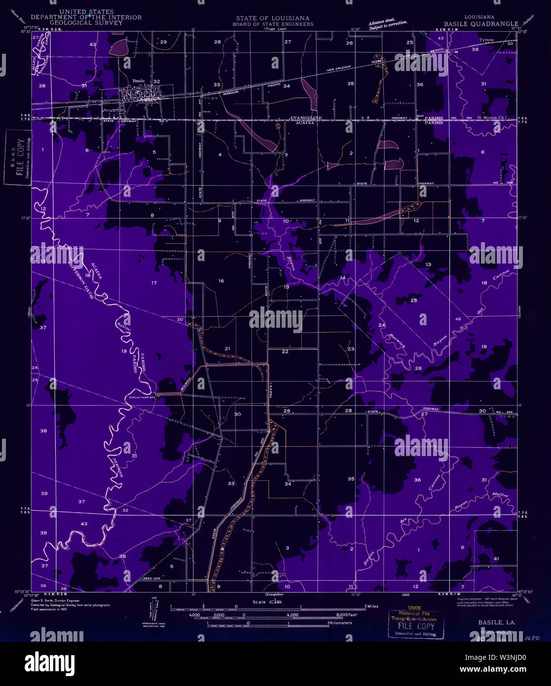 Map of basile hi-res stock photography and images - Alamy