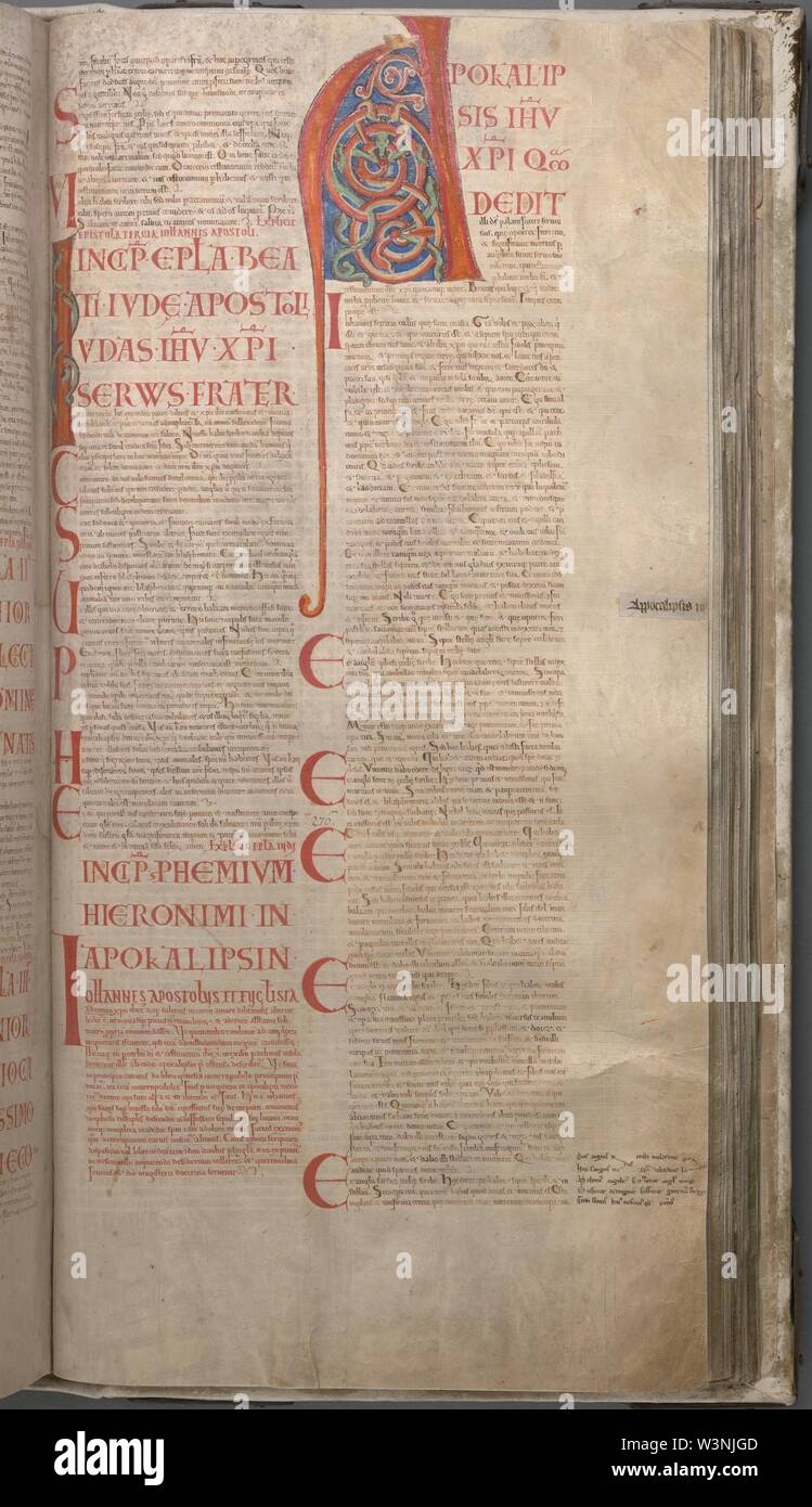 CodexGigas 549 CatholicEpistles Stock Photo - Alamy