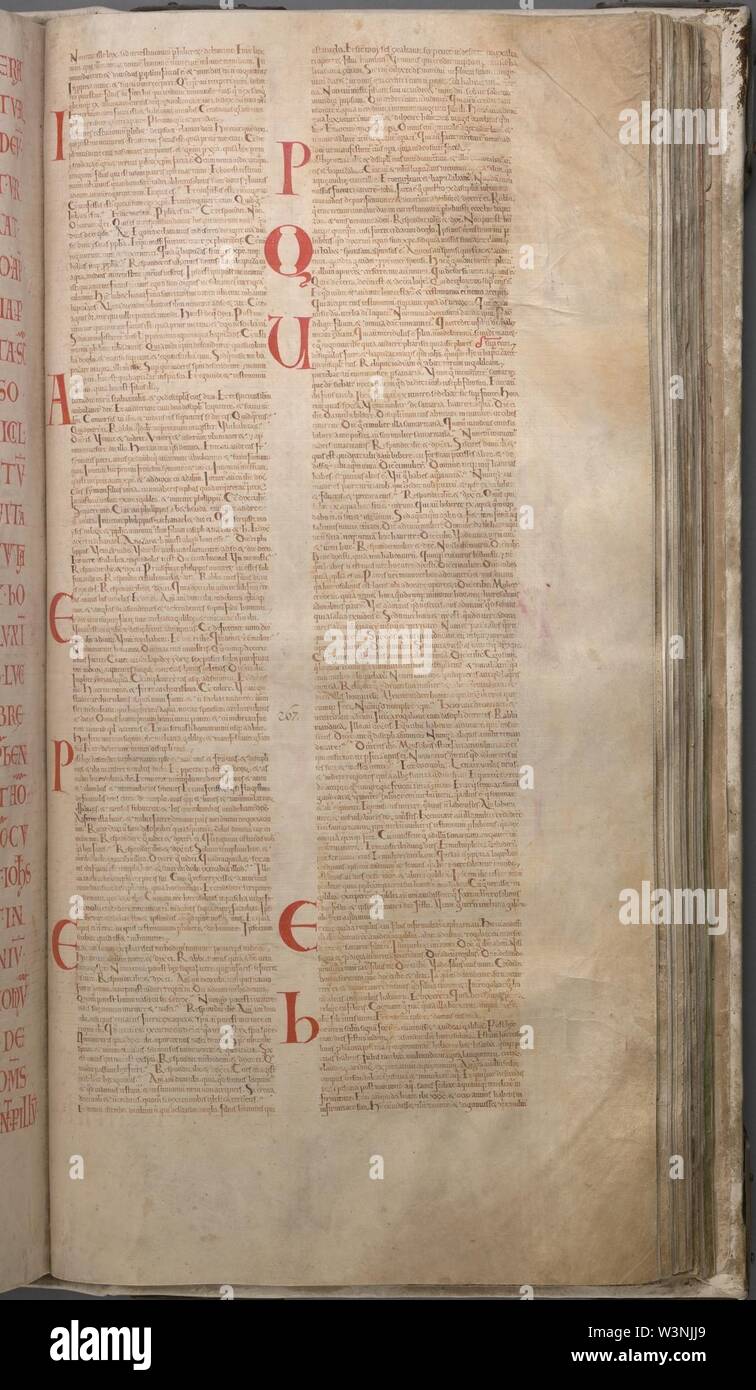 CodexGigas 531 John Stock Photo - Alamy