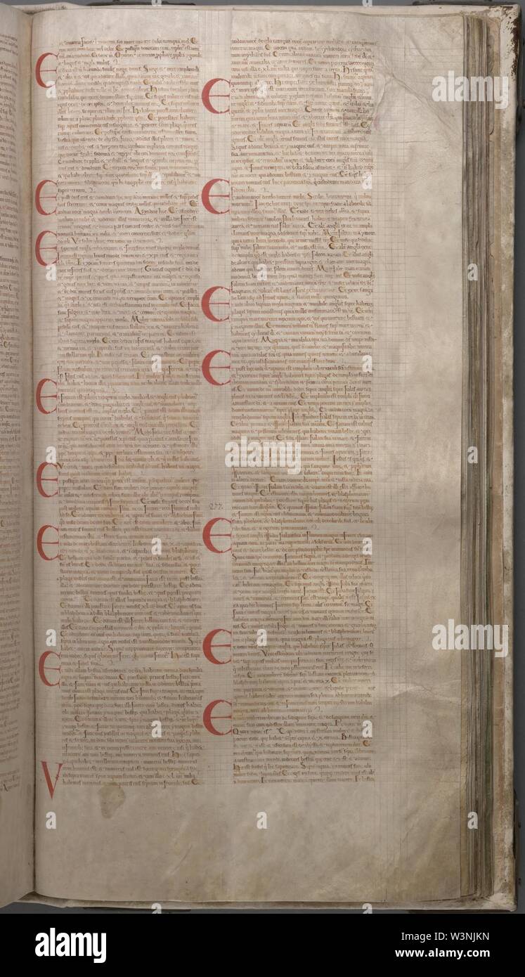 CodexGigas 551 Revelation Stock Photo - Alamy