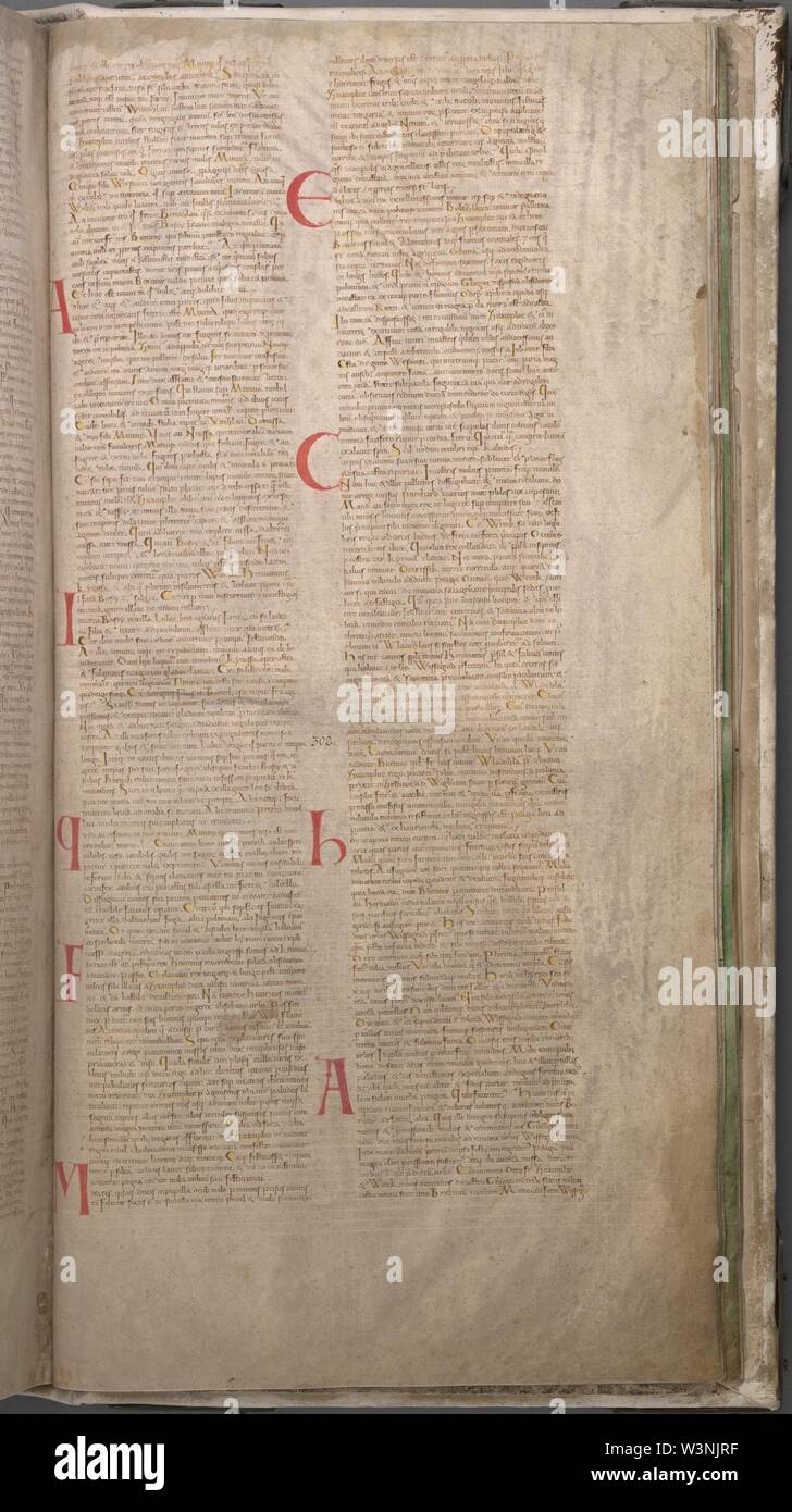 CodexGigas 601 Cosmas Stock Photo - Alamy