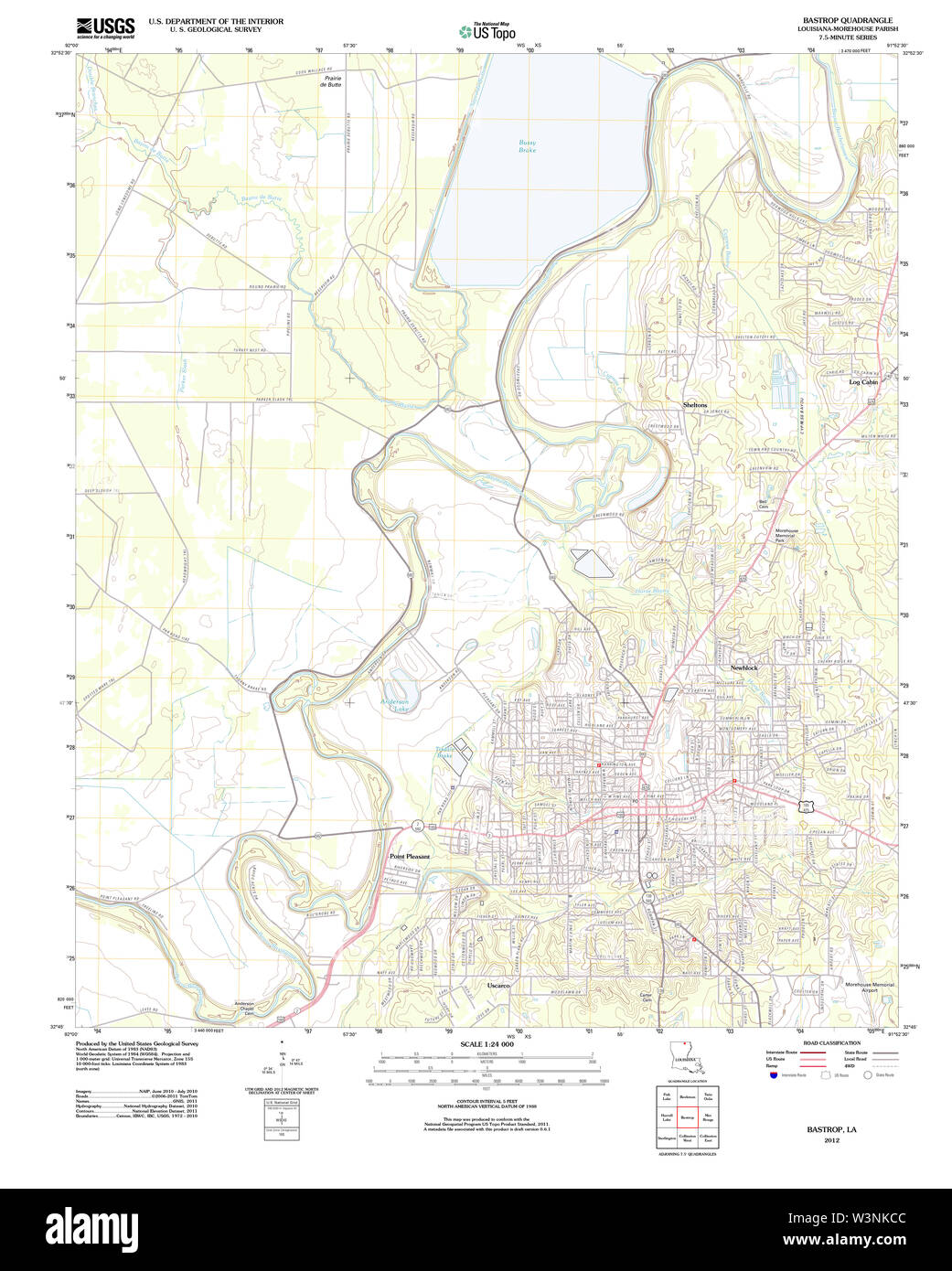 Bastrop map hi-res stock photography and images - Alamy