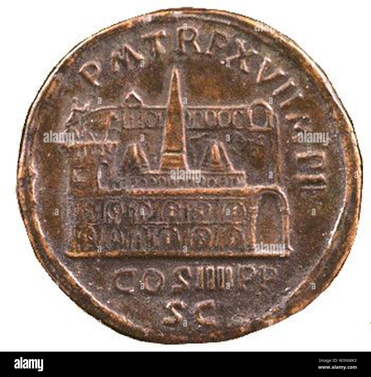 Coin Circus Maximus Stock Photo - Alamy