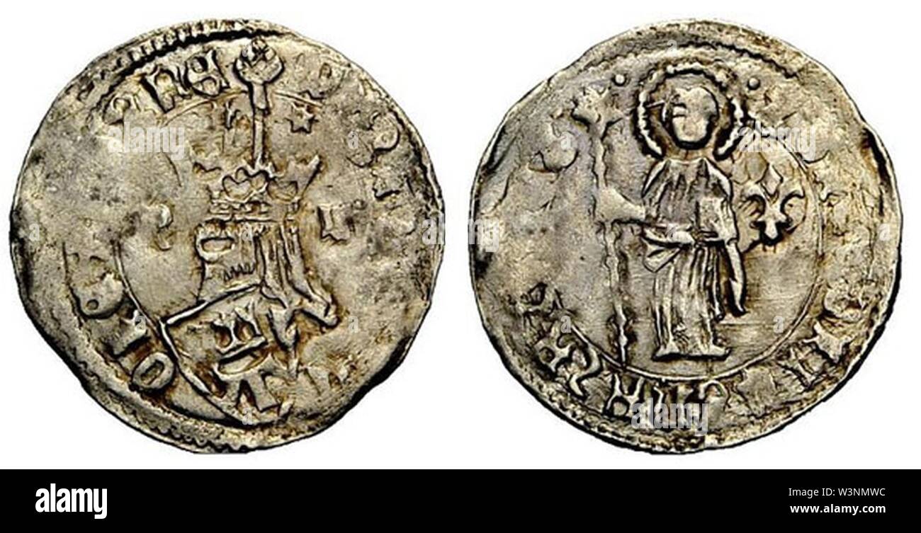 Coin of Tvrtko II Stock Photo - Alamy