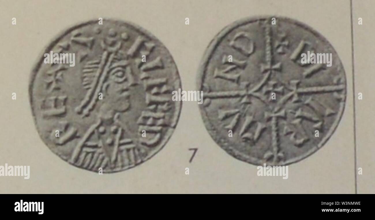 Coin of King Alfred the Great Stock Photo - Alamy