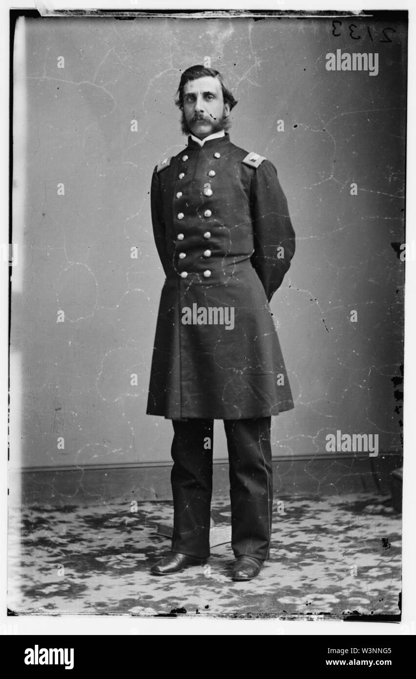 Col. Alfred M. Wood, 84th N.Y Inf Stock Photo - Alamy