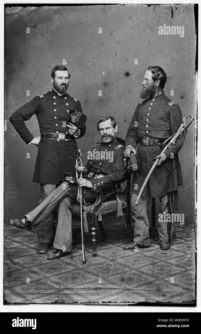 Col. G. Lyon, 8th N.Y.S.M Stock Photo - Alamy