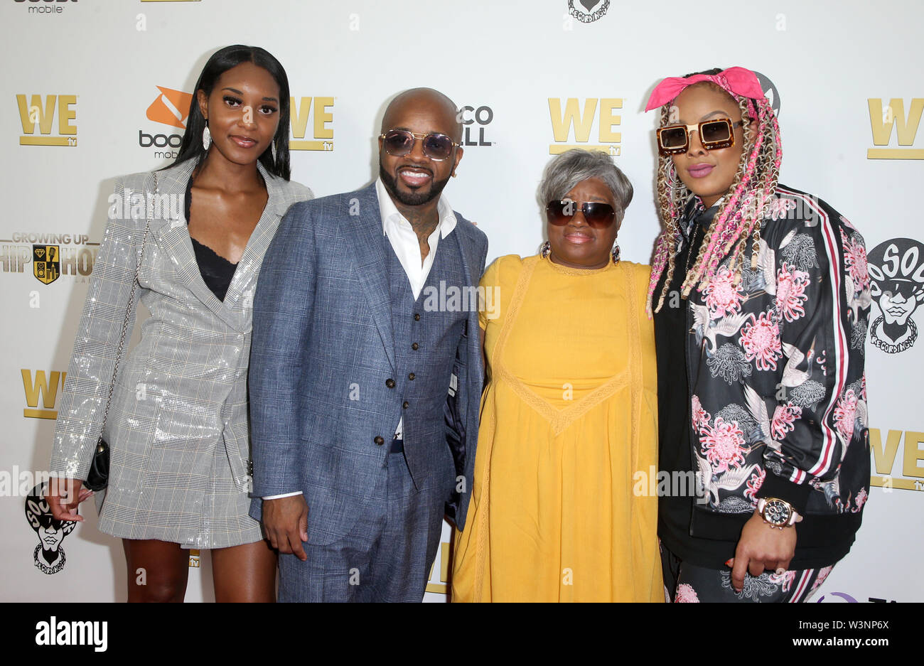 West Hollywood, Ca. 16th July, 2019. Shaniah Mauldin, Jermaine Dupri ...
