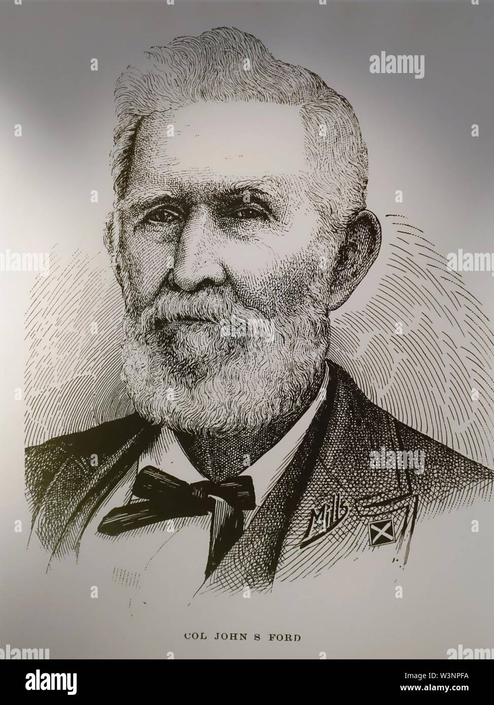 Col. John Salmon 'Rip' Ford Stock Photo - Alamy