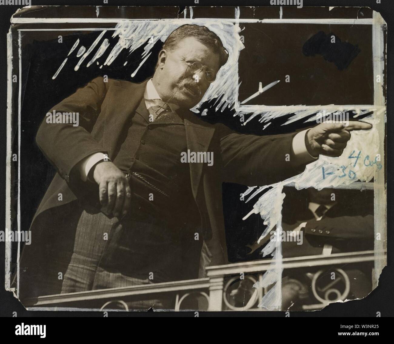 Col. Theodore Roosevelt - Burke & Atwell, Press Photographers Stock ...