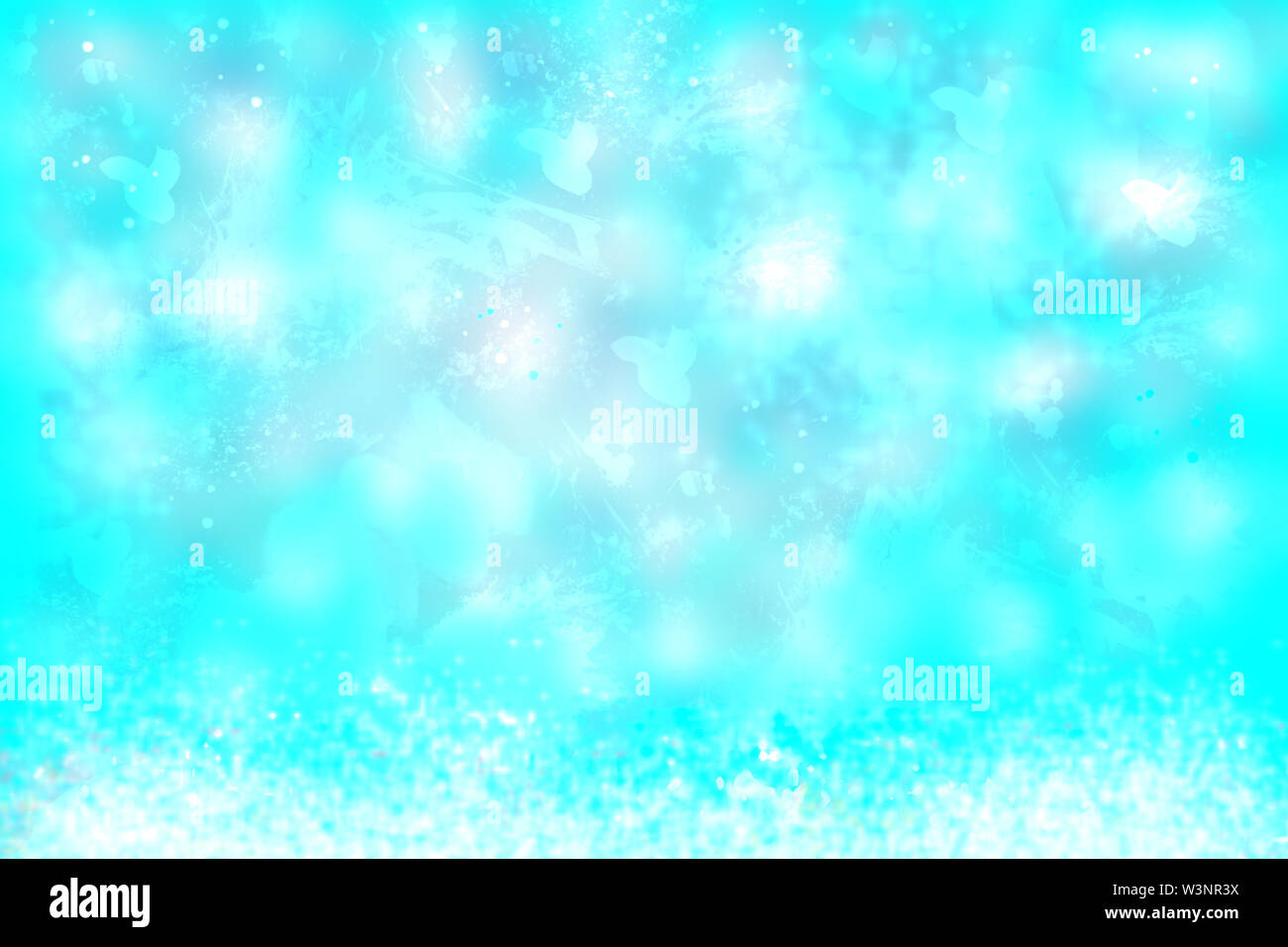 Turquoise blue abstract shiny blurred background texture Stock Photo ...