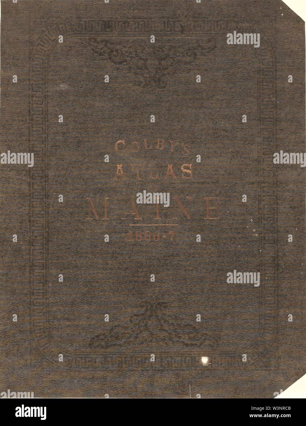 Colby's atlas of the state of Maine - including statistics and ...