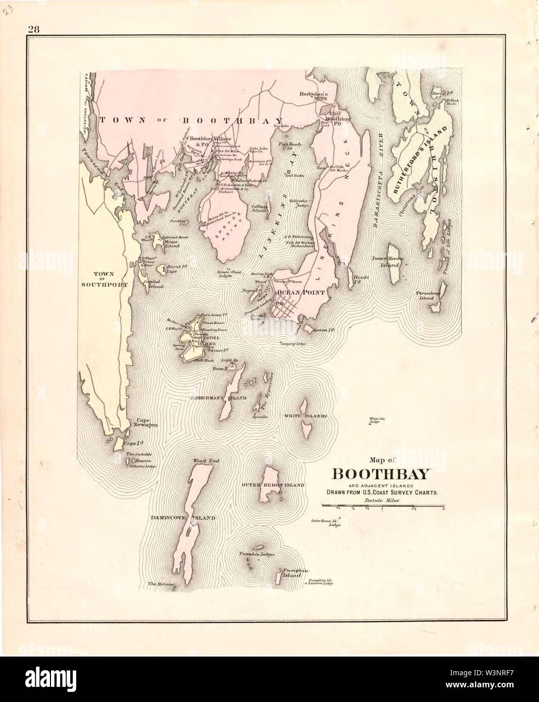 Colby's atlas of the state of Maine - including statistics and ...