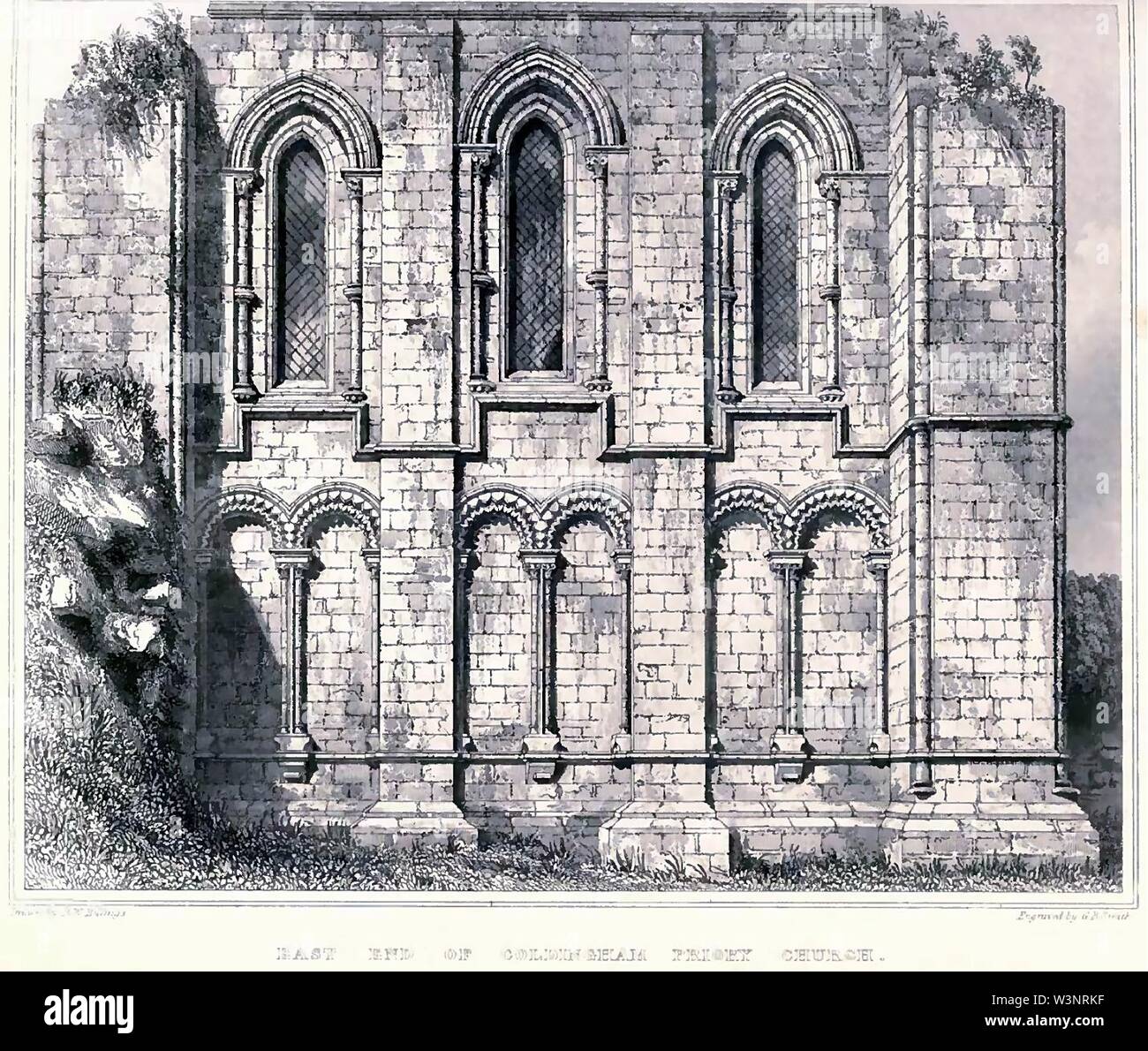 Coldingham priory hi-res stock photography and images - Alamy