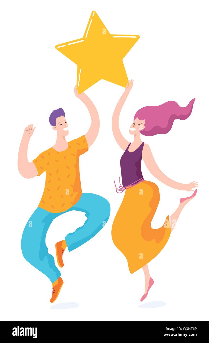 Women Jump Stock Vector Images - Alamy