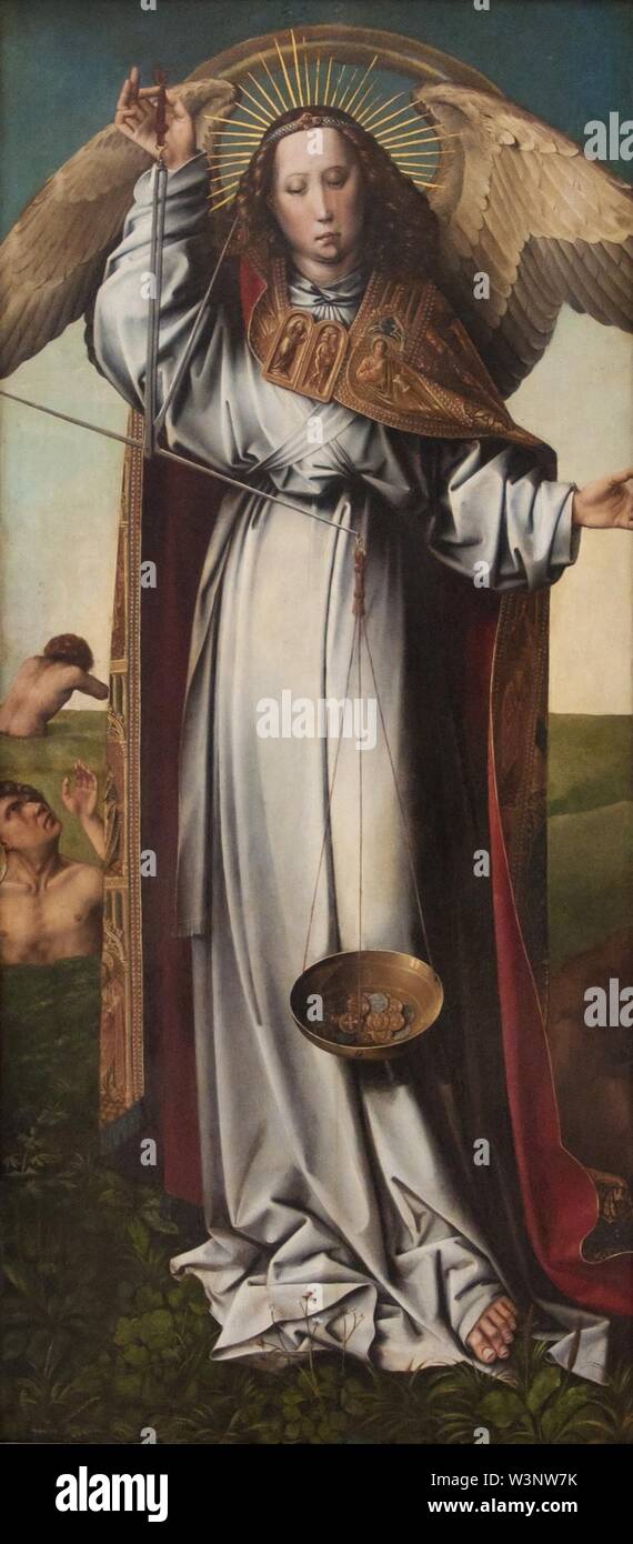 Colijn de Coter (ca.1440-1445–ca.1522-1532) - De aartsengel Michaël ...