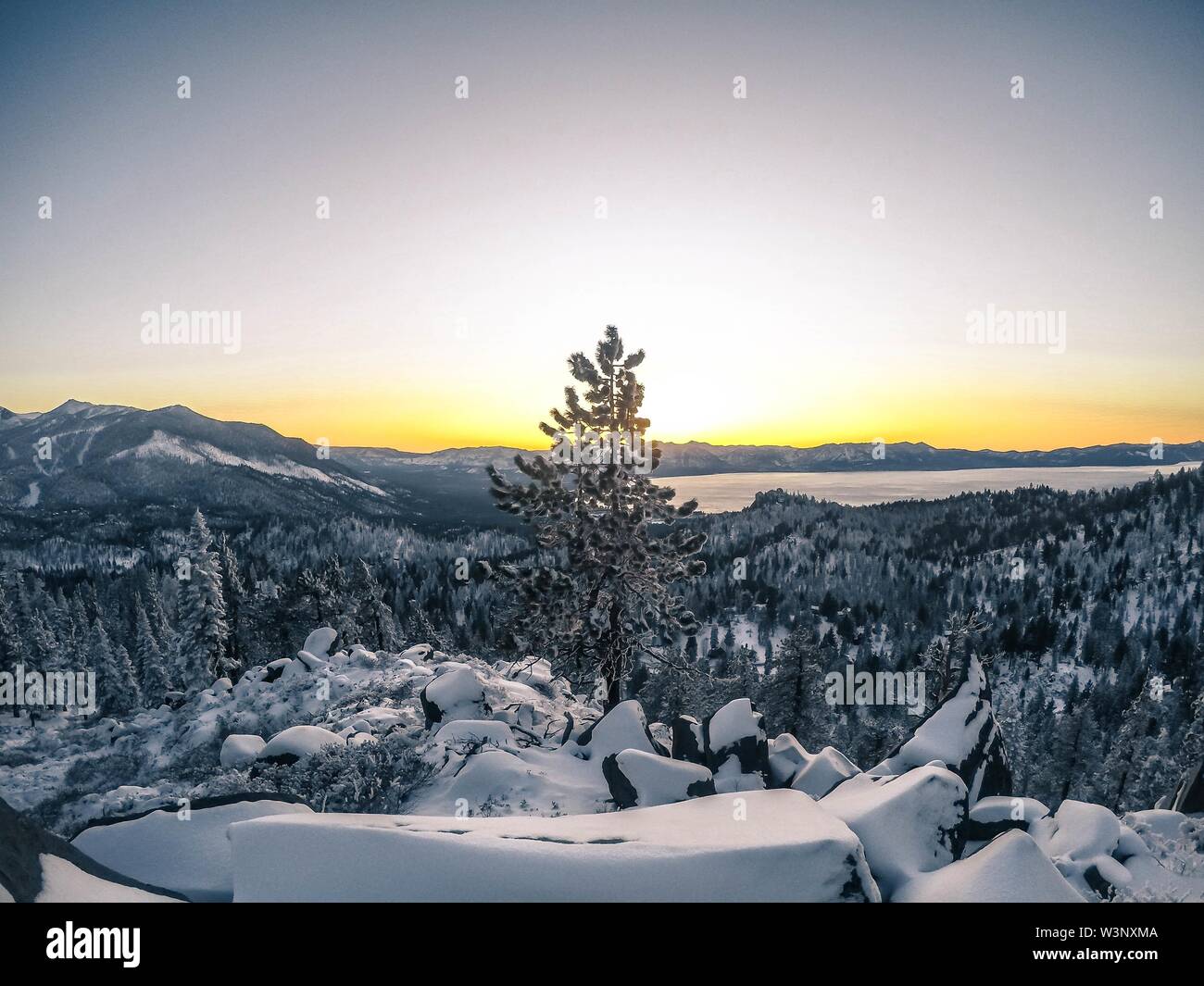 Tahoe national forest sunrise hi-res stock photography and images - Alamy