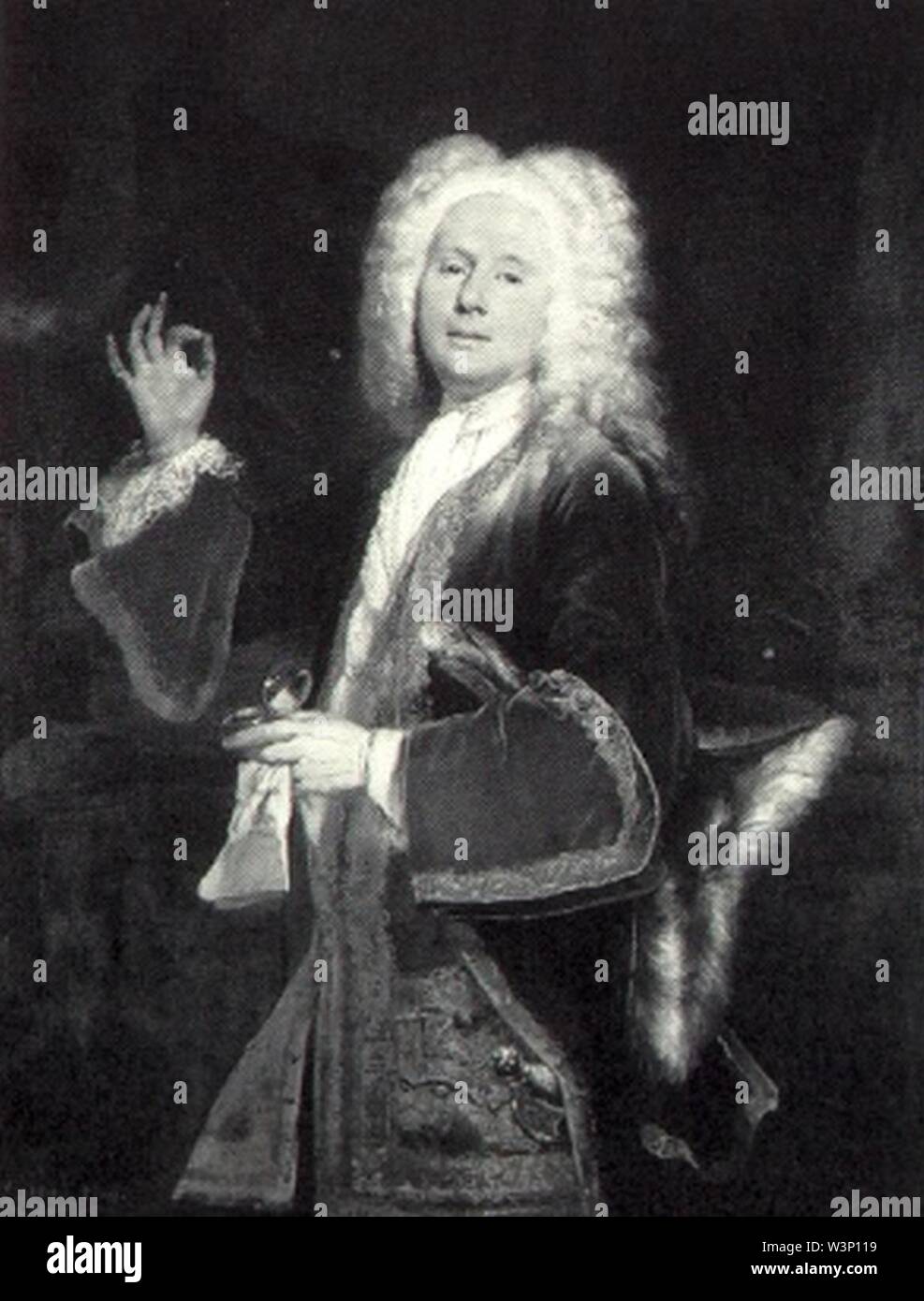 Colley Cibber as Lord Foppington in The Relapse by John Vanbrugh Stock Photo - Alamy