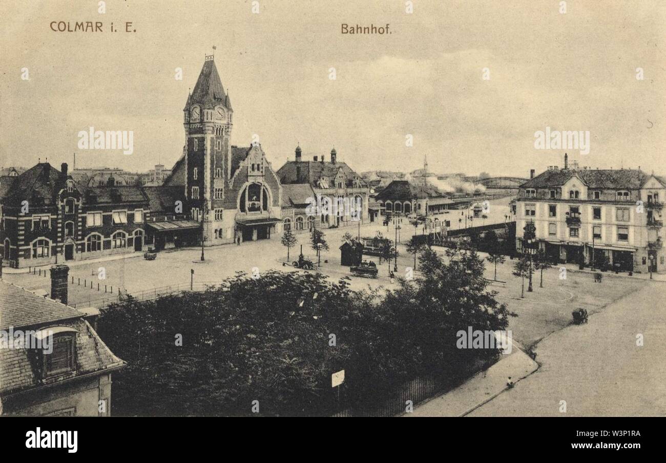 Bahnhof colmar hi-res stock photography and images - Alamy