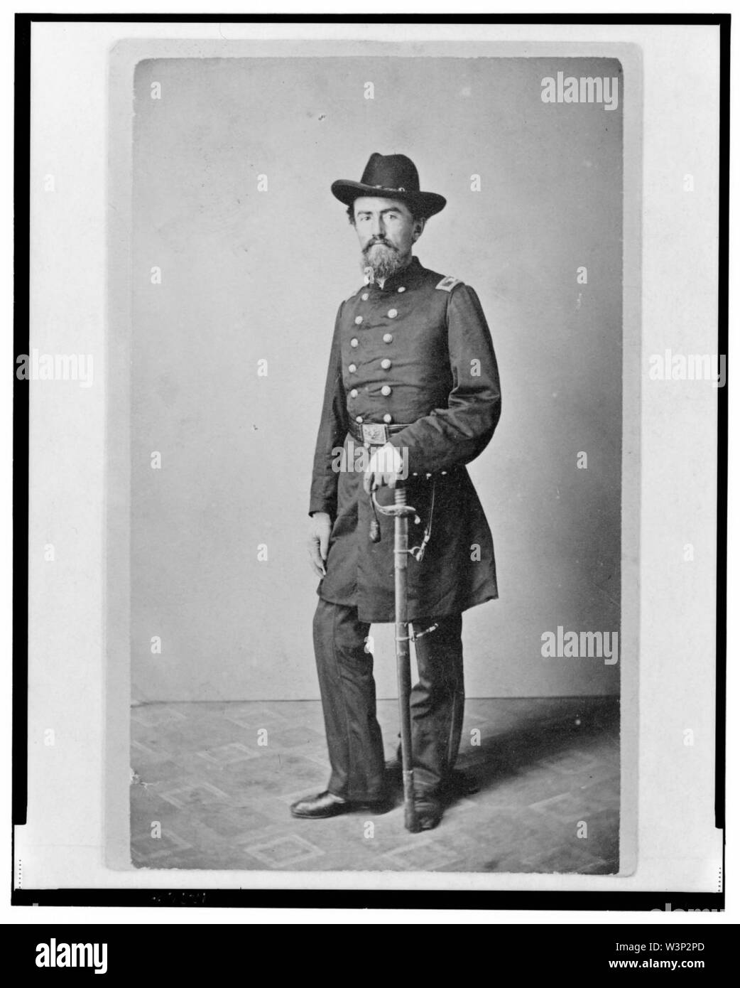 Colonel Francis (Frank) Erdelmeyer, Union officer in the 32nd Indiana ...