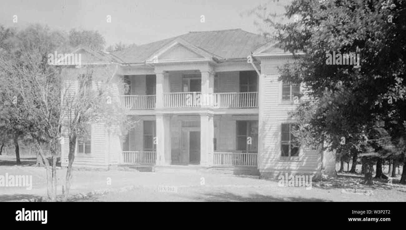 Colonel Elijah Sterling Clack Robertson Plantation Salado Texas Stock ...