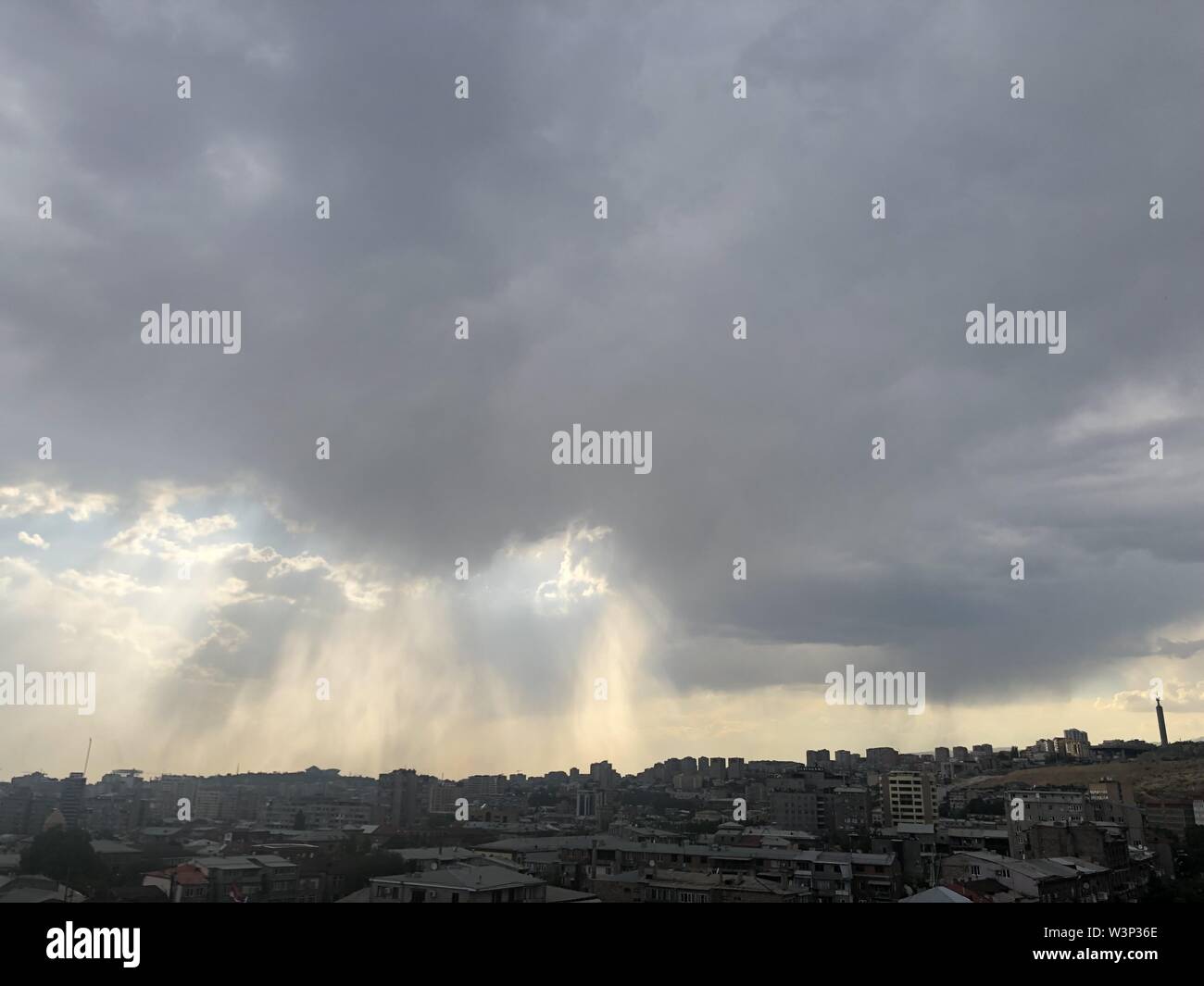 Wide aerial shot over road hi-res stock photography and images - Alamy